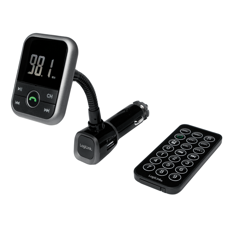 LogiLink :: Produkt FM Transmitter mit Bluetooth Freisprecheinrichtung ... LogiLink :: Produkt FM Transmitter mit Bluetooth Freisprecheinrichtung ...